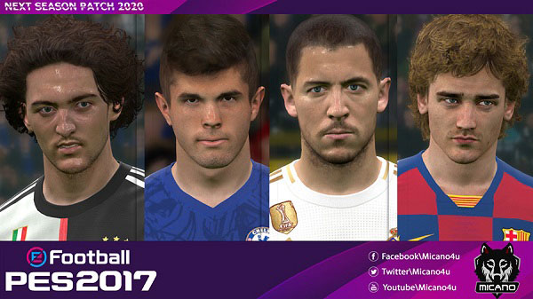 PES 2017 Next Season Patch 2020 Update OF, патчи и моды