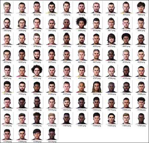 PES 2020 Minifaces Pack by Alexbeckhs, патчи и моды