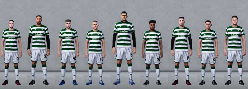 PES 2020 Celtic Faceack by Ultra 1312, патчи и моды