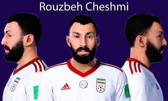 PES 2021 Rousbeh Chesmi Face by Pogoss, патчи и моды