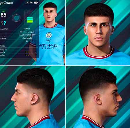 PES 2021 Rodri Face #02.04.23 by JP Patumin, патчи и моды