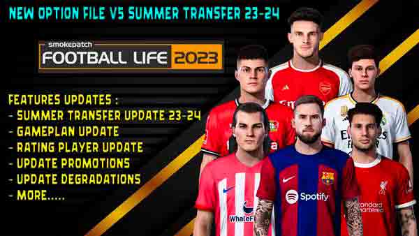 PES 2021 Football Life 3023 OF v5 by Prayudi Stargames, патчи и моды