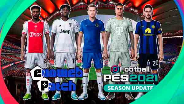 PES 2021 Evoweb Patch 2023 Kits Update V4 by Gim, патчи и моды