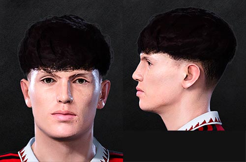 PES 2021 Alejandro Garnacho #14.08.23 by tradtrad100, патчи и моды