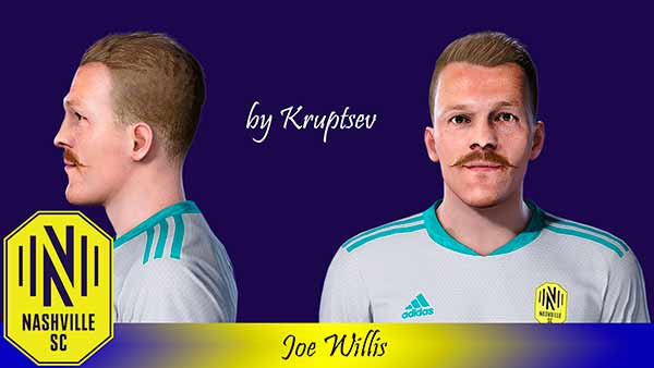 PES 2021 Joe Willis Face by Kruptsev | pes-files.ru, патчи и моды