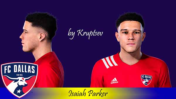 PES 2021 Isaiah Parker Face by Kruptsev | pes-files, патчи и моды
