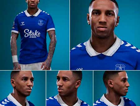 PES 2021 Face Ashley Simon Young by JP Patumin, патчи и моды