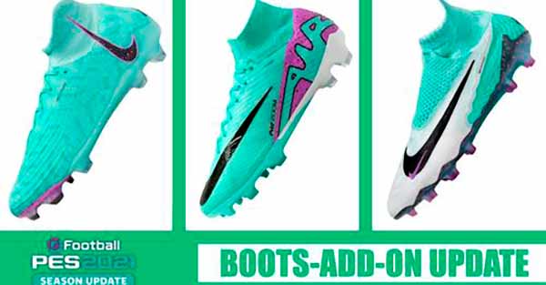 PES 2021 Boots Add-on Update #14.11.23 by LBK, патчи и моды