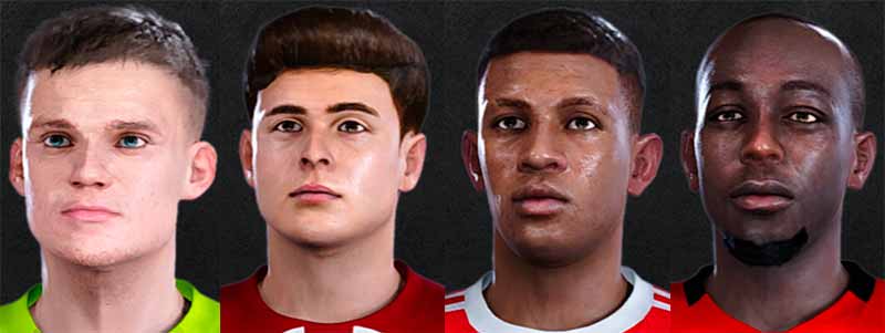 PES 2021 Faces v4 From eFootball 2024 by tradtrad100, патчи и моды