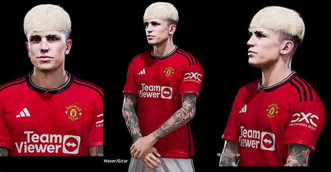 PES 2021 Alejandro Garnacho #01.01.24 by Chinoboyka, патчи и моды