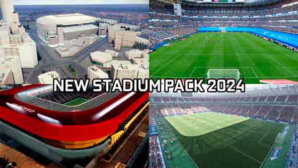 PES 2021 Update Stadium Pack 2024 by All Makers, патчи и моды