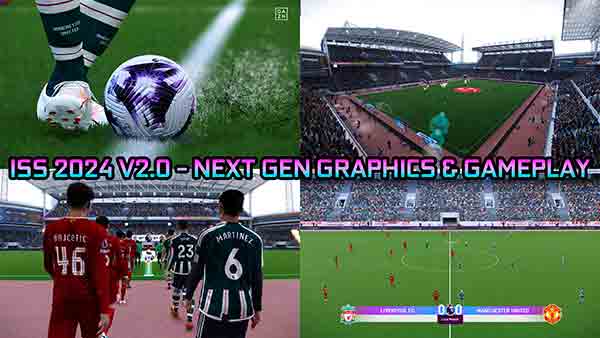 PES 2021 Gameplay ISS & Graphics v2 by elijio876, патчи и моды