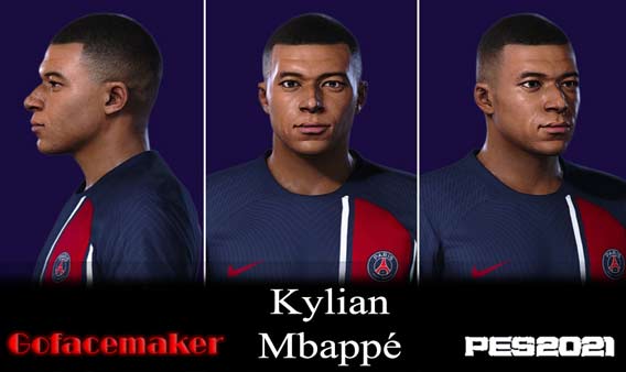 PES 2021 Kylian Mbappé #03.05.24 by Gofacemaker, патчи и моды